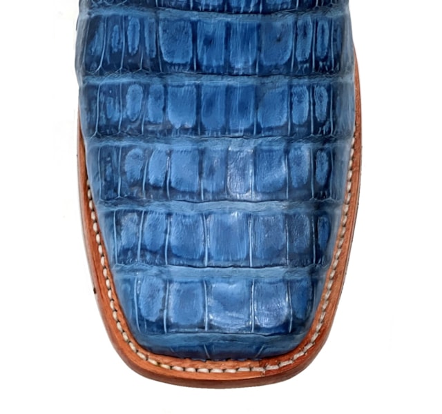 Bota Jácomo Jacaré Azul/ Fossil Oil Preto 4852/RCGL (CAUDA) - Crisecia