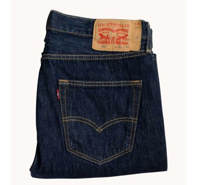 Calça Levi's 501® Original Fit Amaciada 005010115 - Crisecia