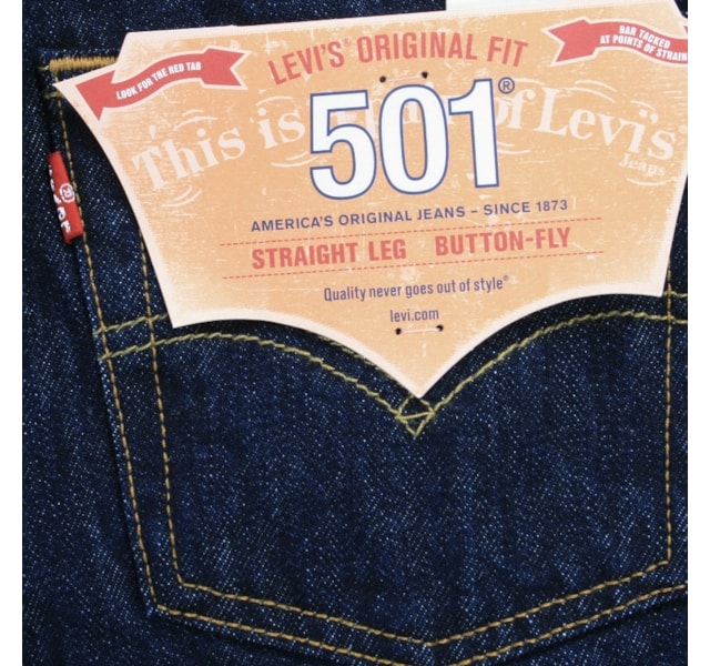 Calça Levi's 501® Original Fit Amaciada 005010115 - Crisecia