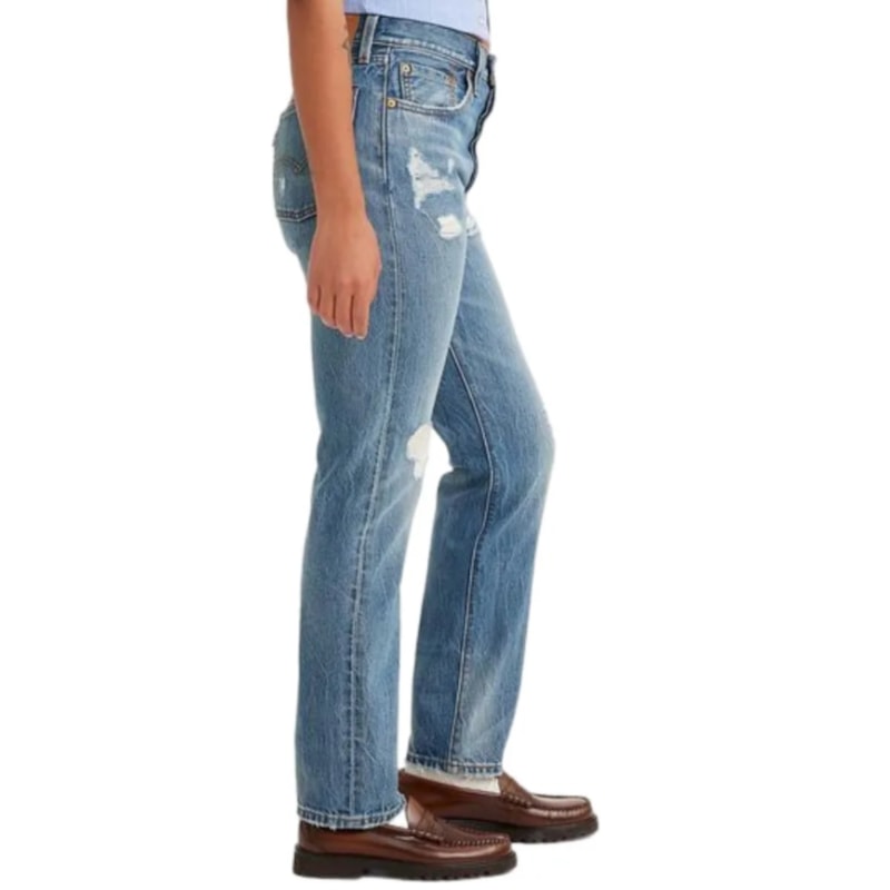 Calça Levi's 501 125010424 Lixado - Crisecia
