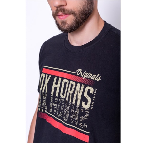 Camiseta Ox Horns 1549 - Crisecia
