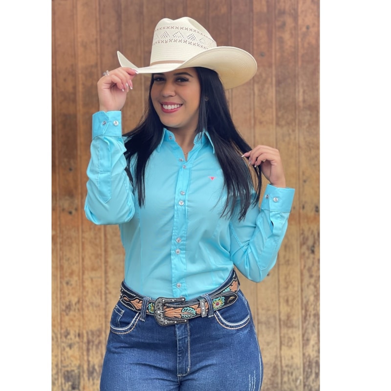 Camisete Laço Forte 3107LSB Azul Claro - Crisecia