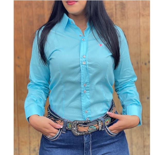 Camisete Laço Forte 3107LSB Azul Claro - Crisecia