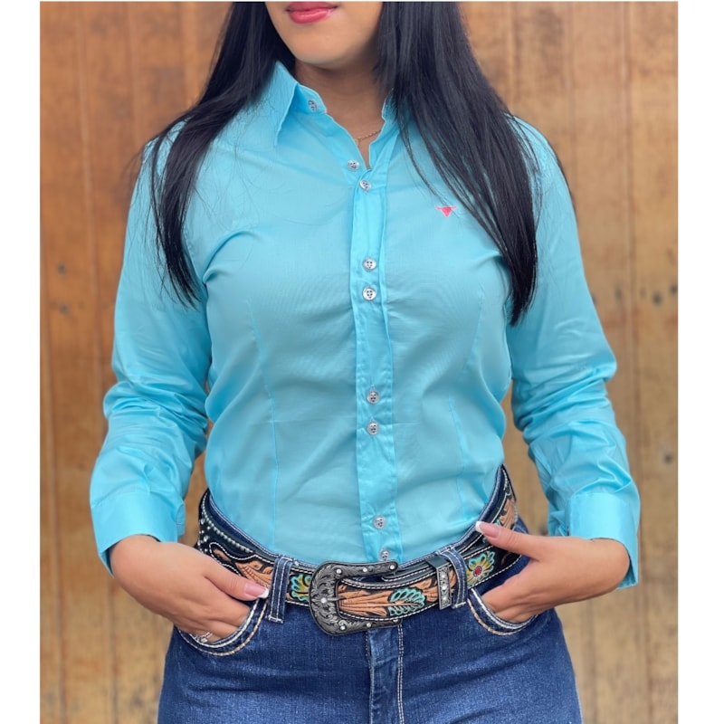 Camisete Laço Forte 3107LSB Azul Claro - Crisecia