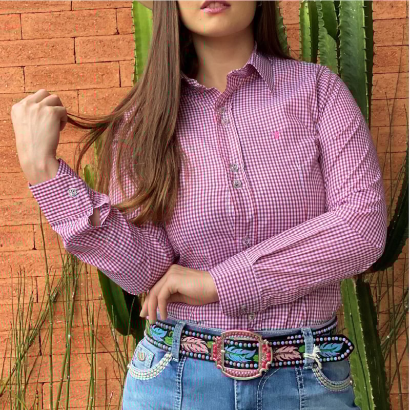 Camisete Laço Forte 3107MLSB Vermelho/Branco/Azul - Crisecia