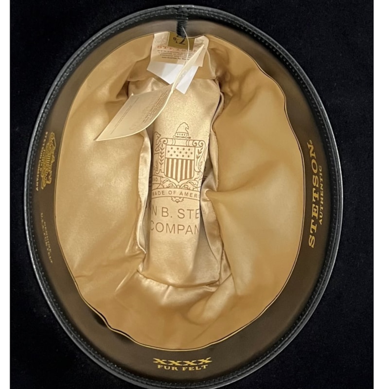 Chapéu Stetson Preto 64434 - Crisecia