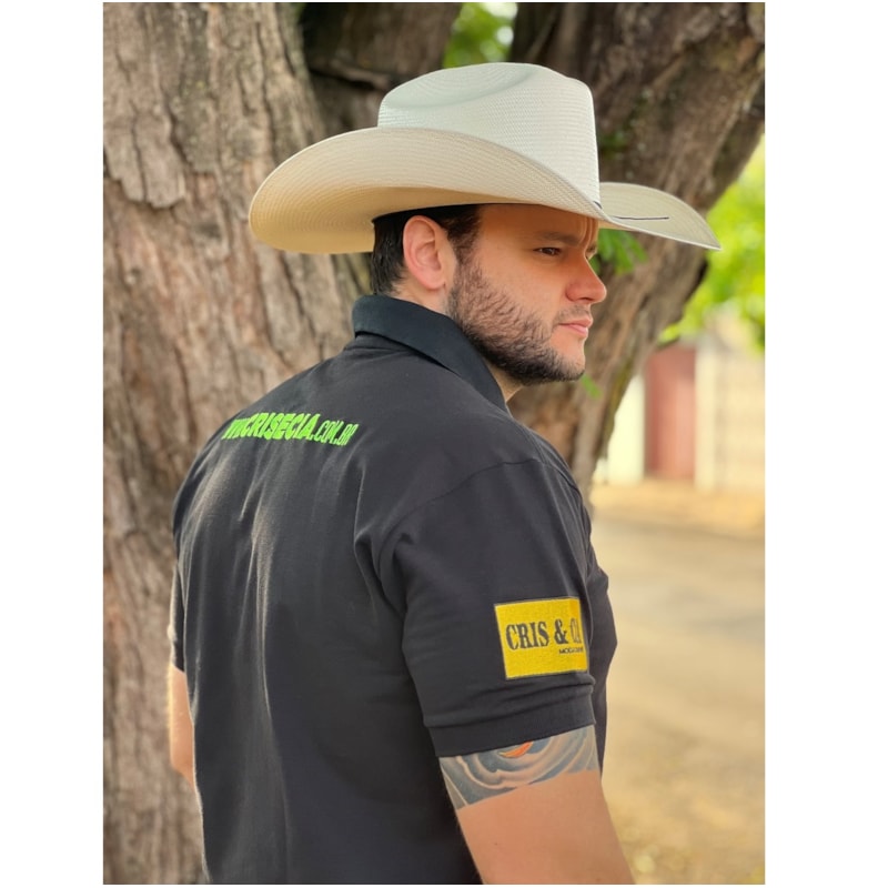 Polo Mexican Shirts 0080 Preto Crisecia