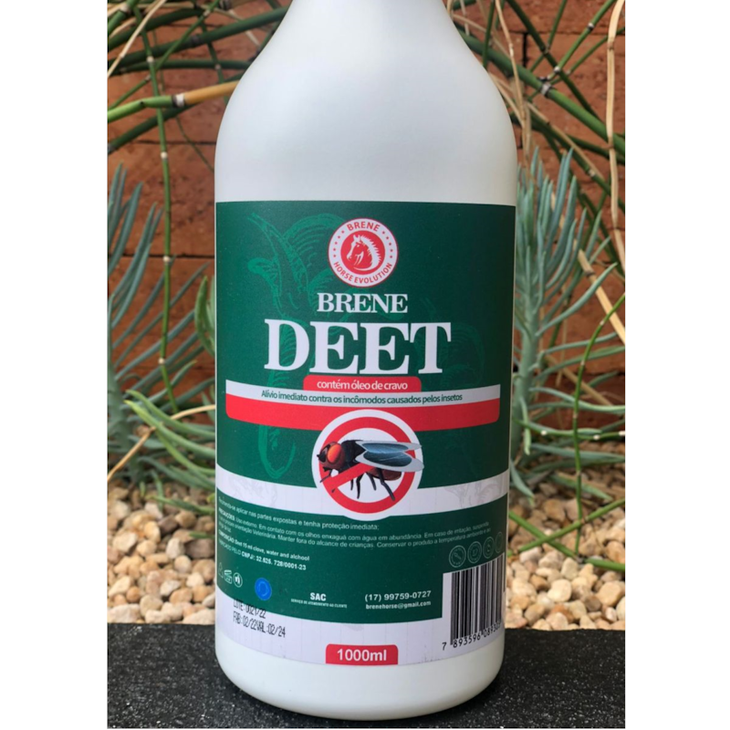 Repelente Brene Horse Brene Deet 1L - Crisecia